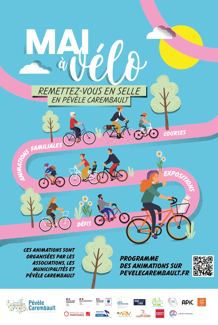 Remettez-vous en selle lors de « Mai à vélo » | CC Pévèle Carembault